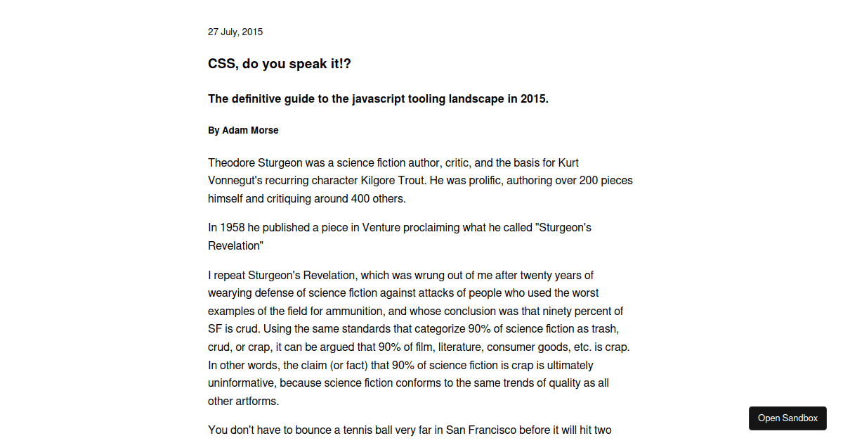 brutalist-css - Codesandbox
