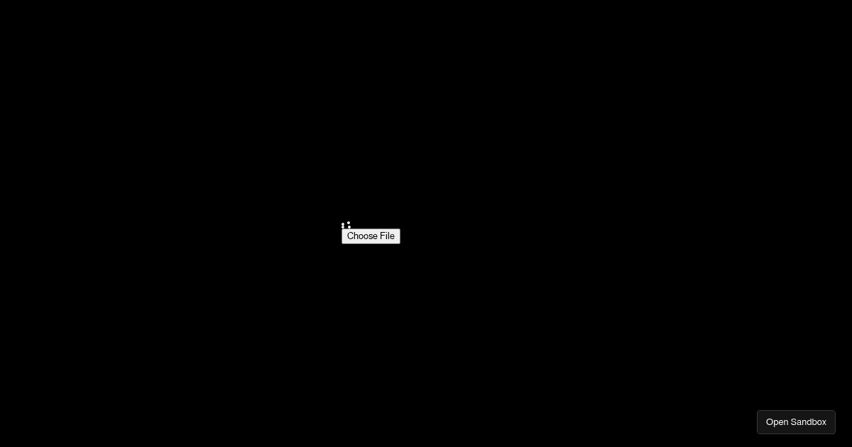 React Playground Forked Codesandbox