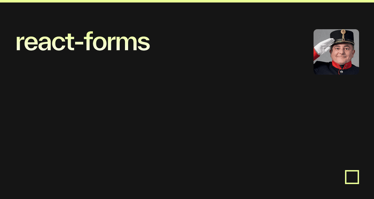 react-forms - Codesandbox
