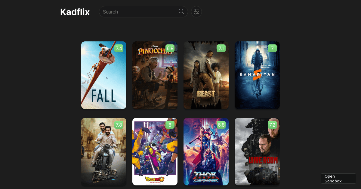 movie-app - Codesandbox