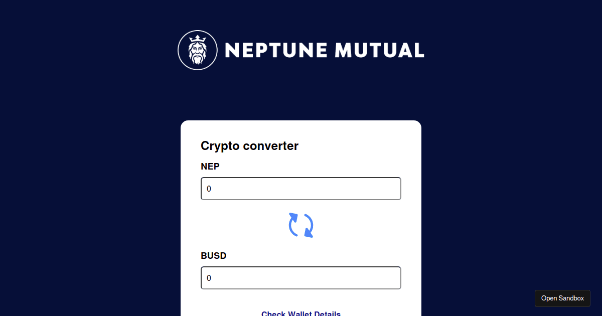 converter - Codesandbox