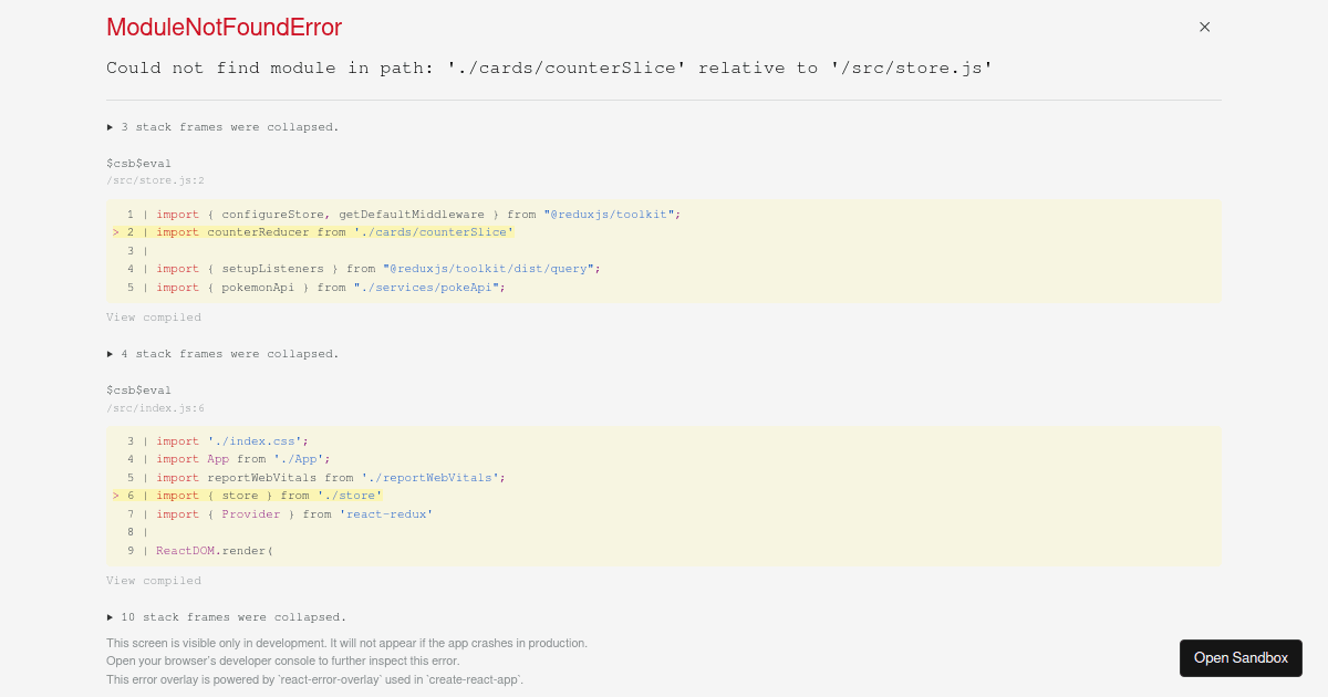 Pokemon Api Codesandbox