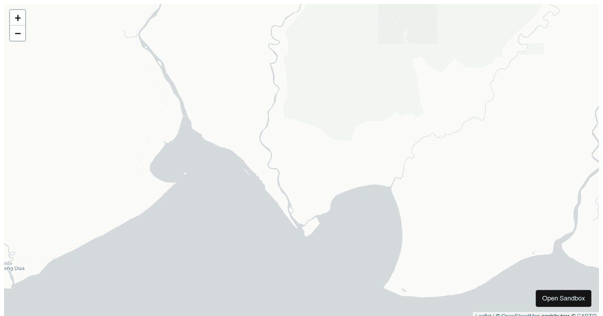 React Leaflet Geocoder Example Codesandbox