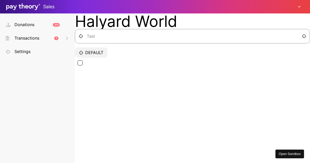 pay-theory-ui-sandbox (forked) - Codesandbox