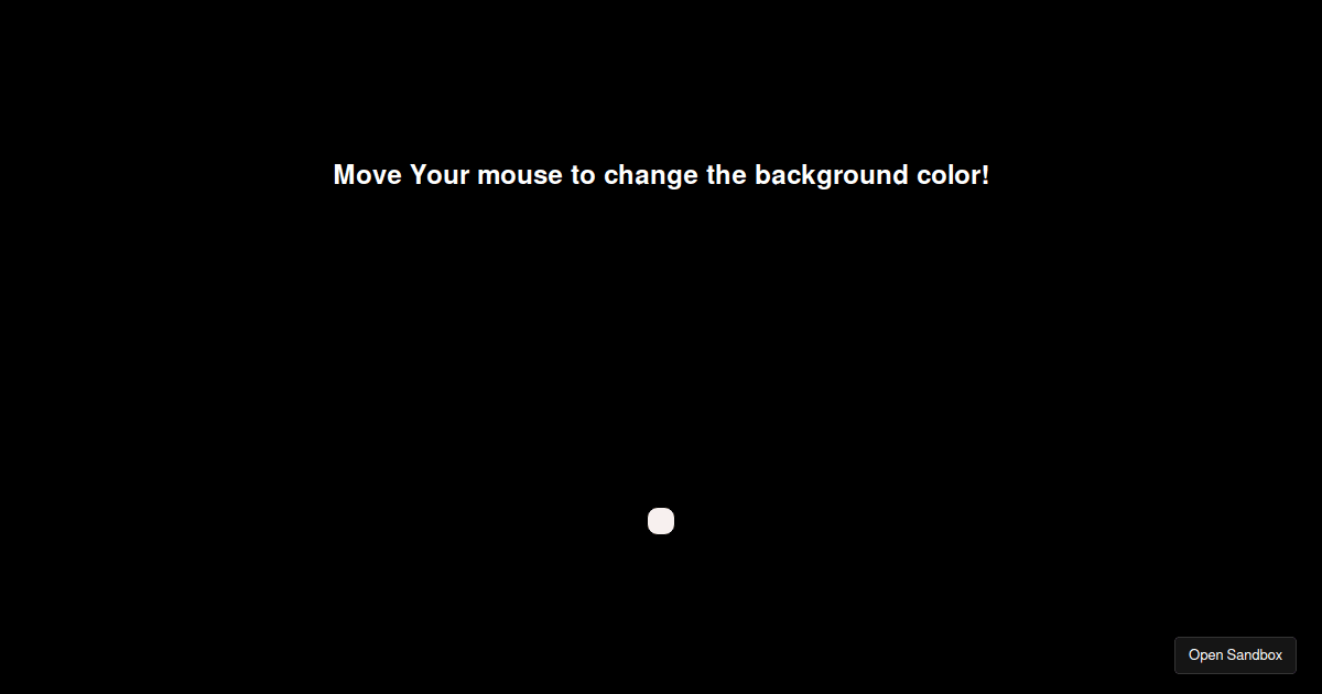 Color Picker Codesandbox