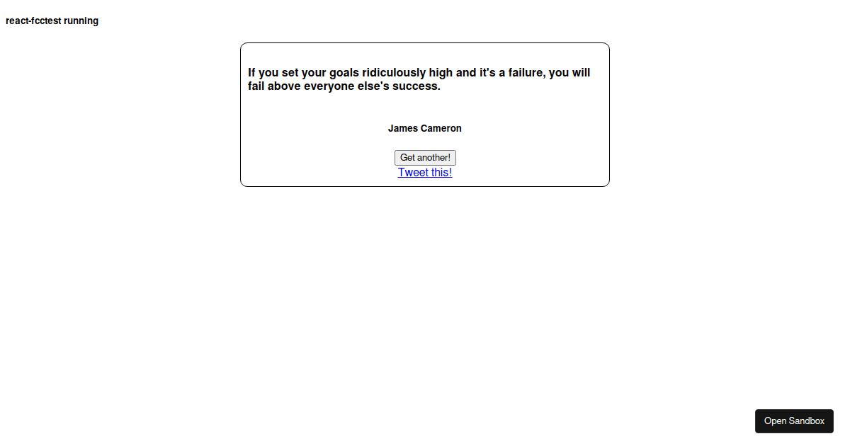 random-quote-generator - Codesandbox