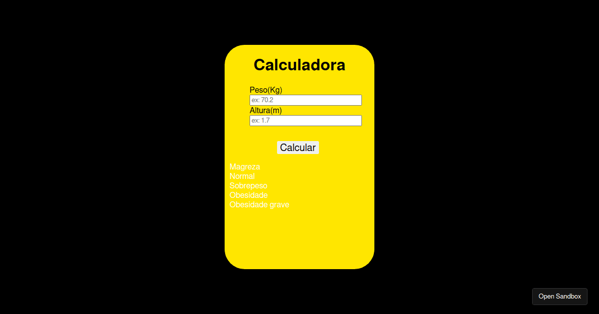 Calculo Imc IMC Calculadora | Software | TechTudo