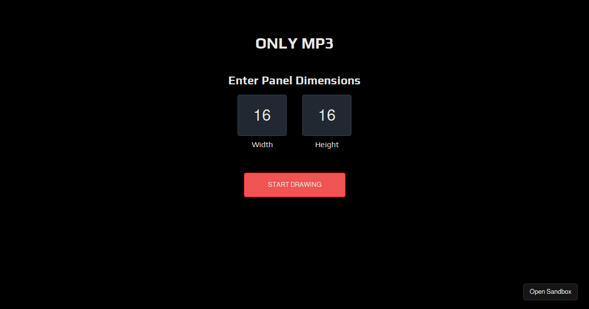 Pixel Art Drawing Editor (forked) - Codesandbox
