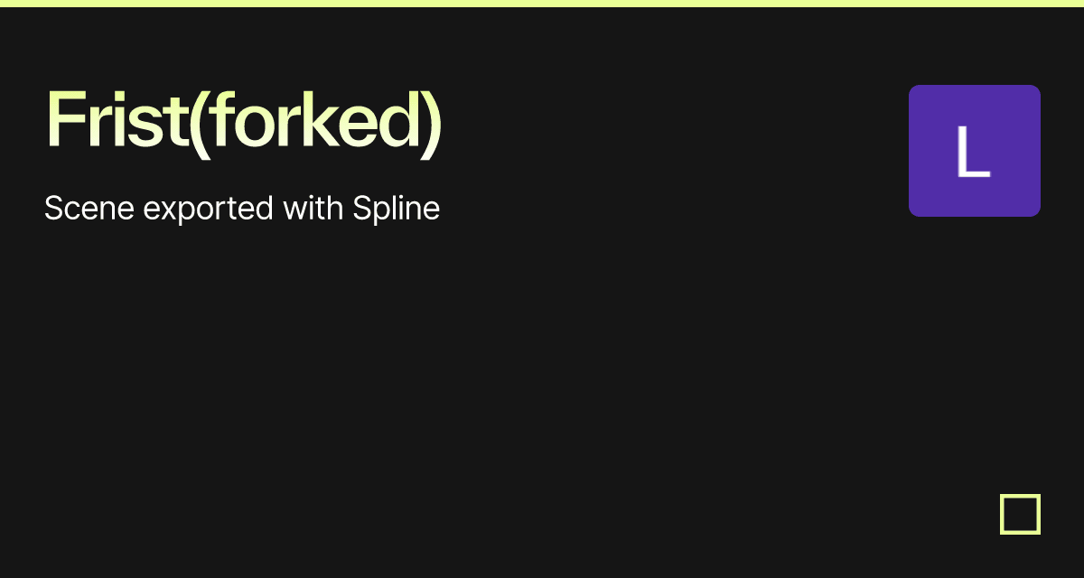 Frist(forked) - Codesandbox