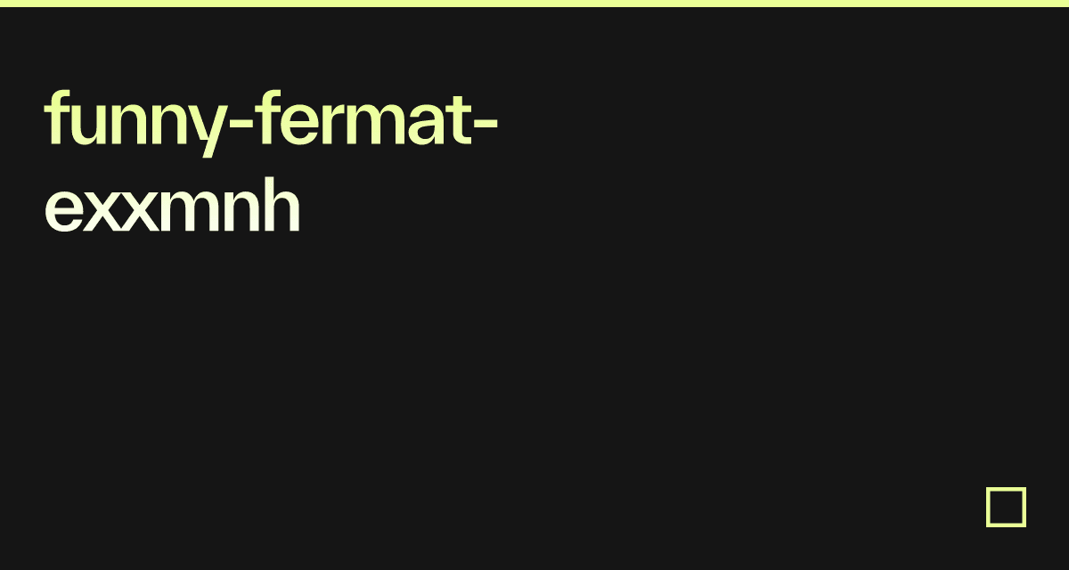 funny-fermat-exxmnh - Codesandbox