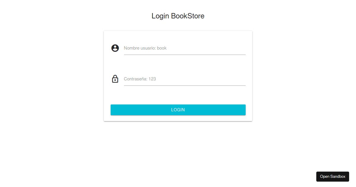 bookstore-project - Codesandbox