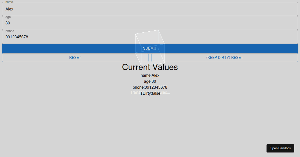 React Hook Form Practice 2 Codesandbox