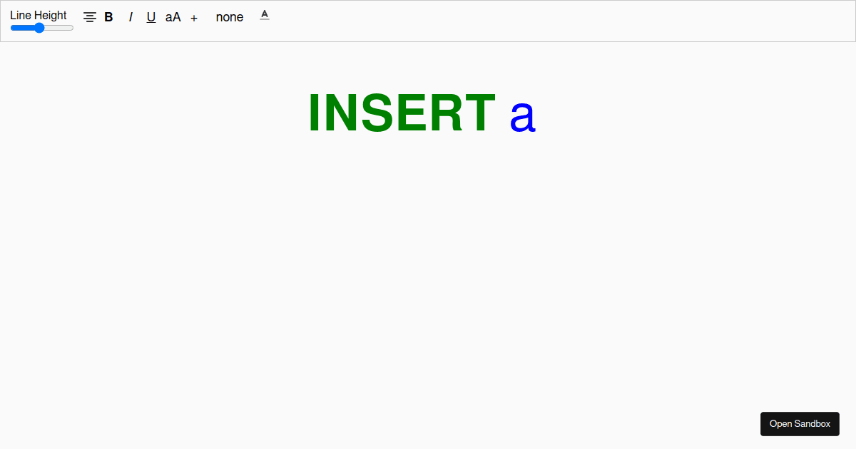 Quill JS with React - Codesandbox