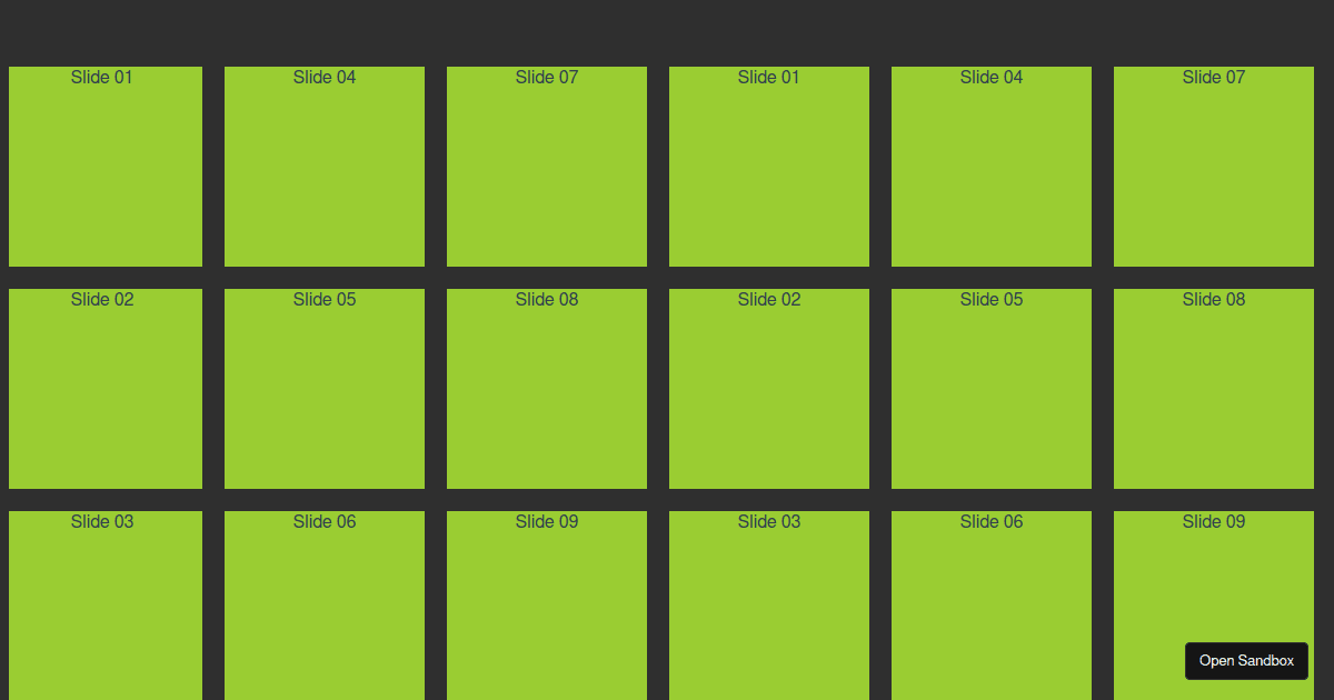 Splidejs Grid Codesandbox 1365