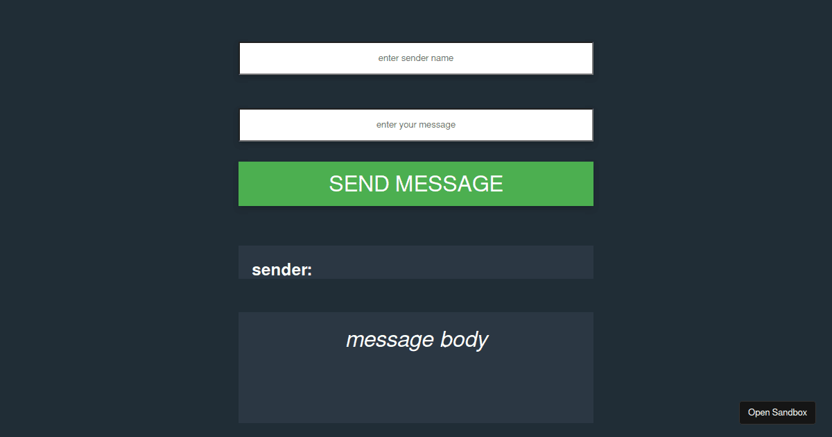 CYF-fullstack-chat-app(MERN stack) - Codesandbox