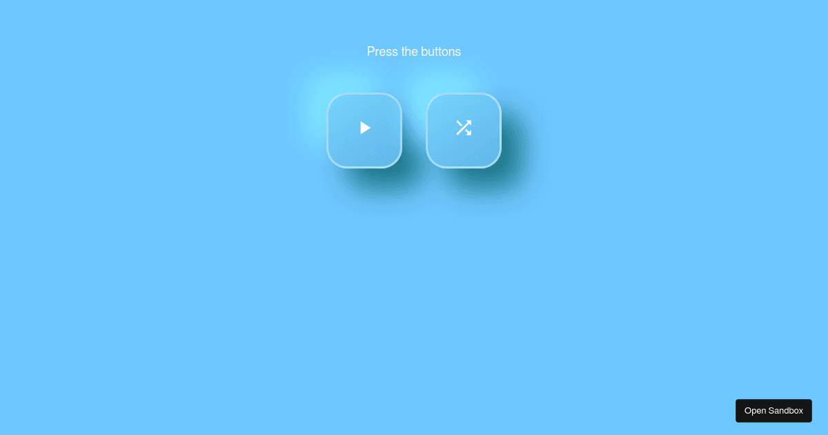 Neumorphism Accessibility Example - Codesandbox