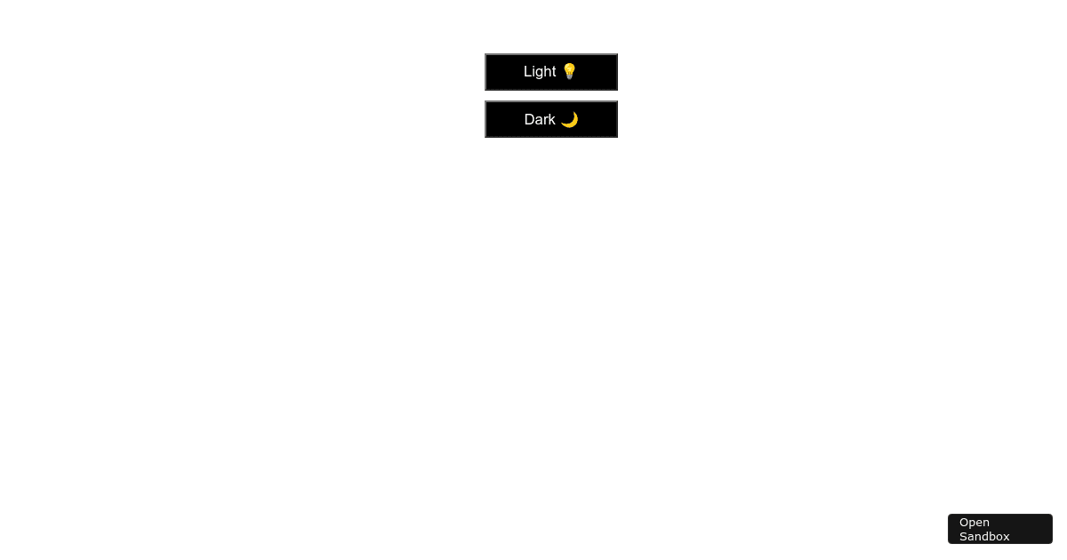 Context Challenge - Codesandbox