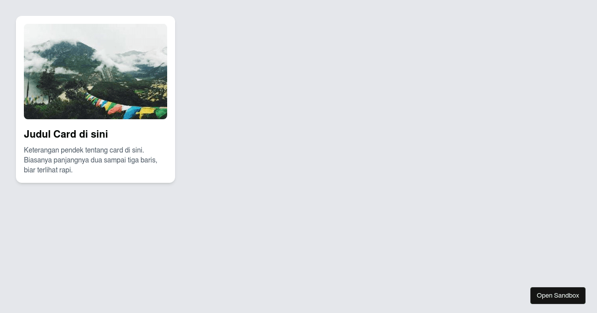Tailwind Card Image Zoom-in - Codesandbox