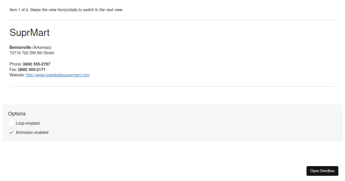 Overview - DevExtreme Multi View - Codesandbox