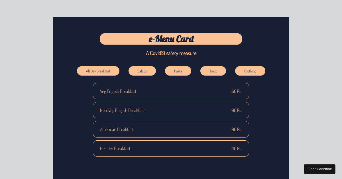 rest-menu-card - Codesandbox