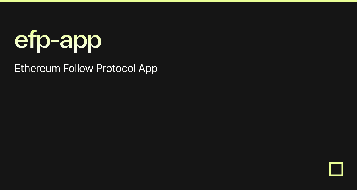 efp-app - Codesandbox