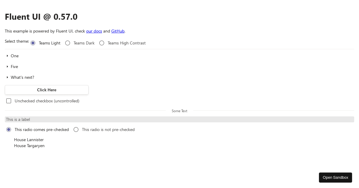 codesandbox-react-northstar-template - Codesandbox