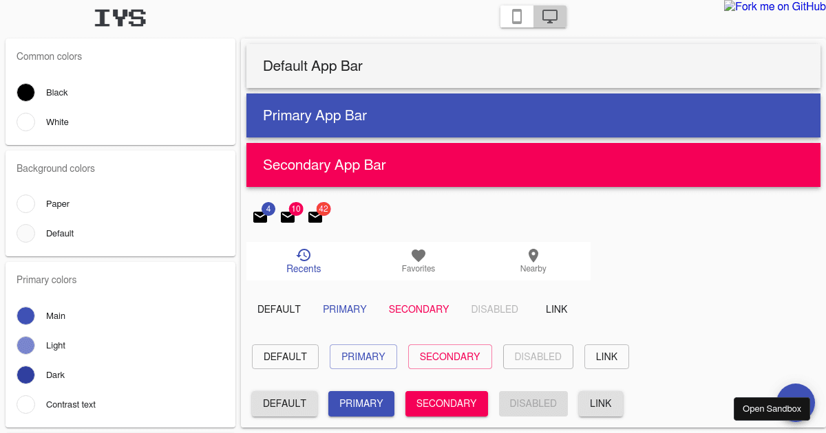 Mescalero303/material-ui-theme-editor - Codesandbox