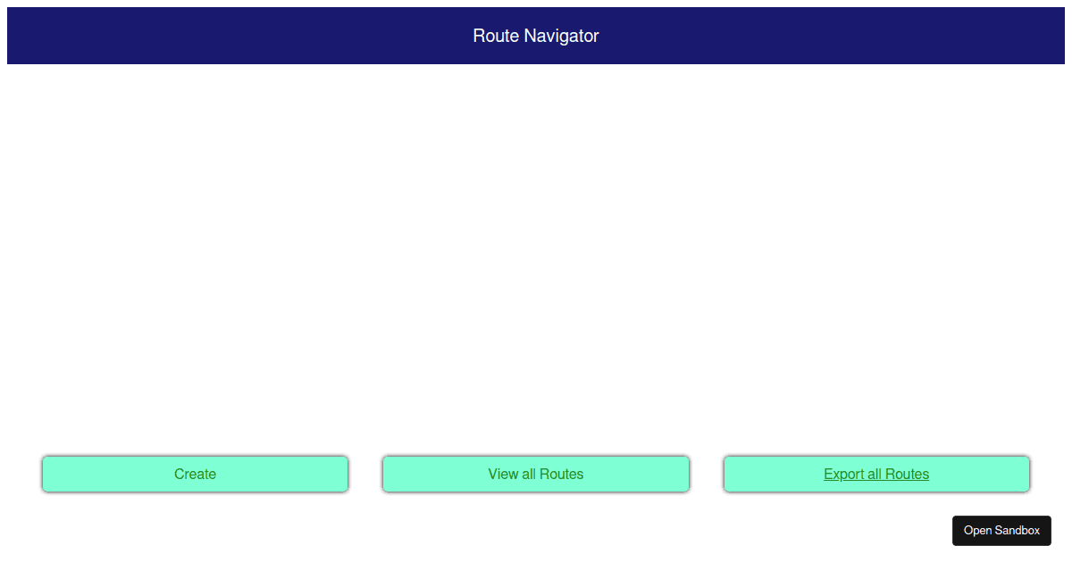route-navigator - Codesandbox
