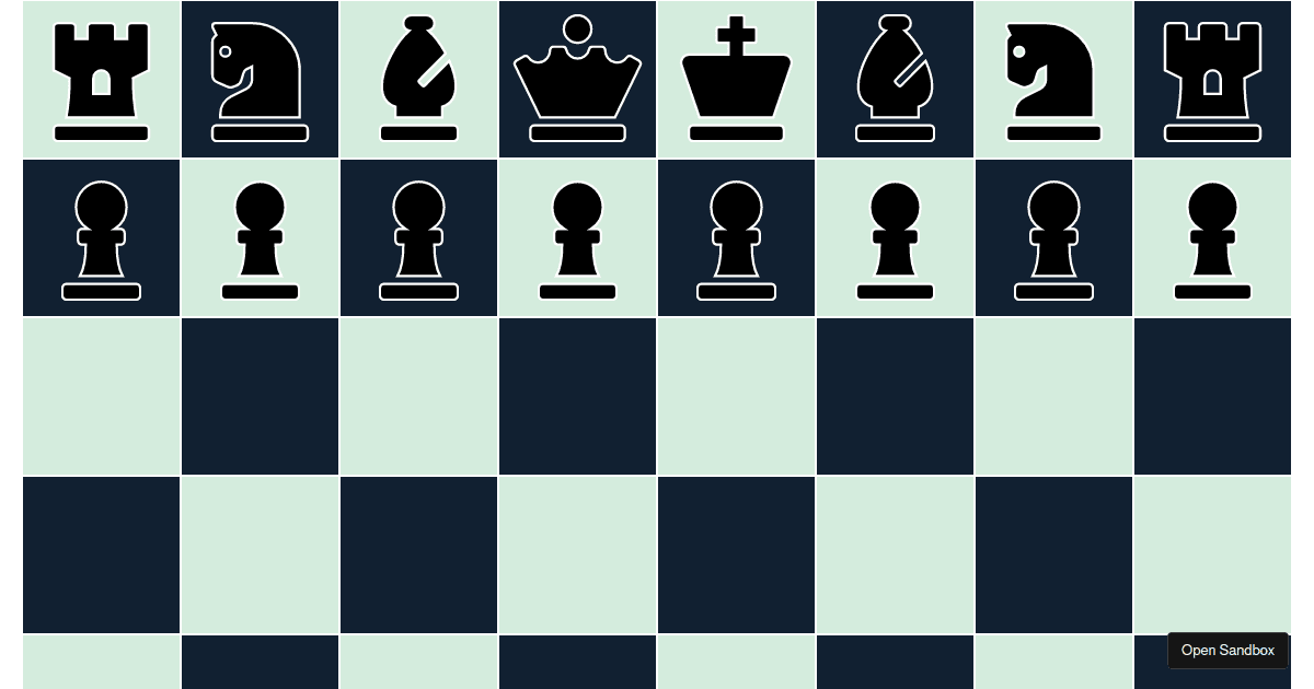 react-chess-with-typescript - Codesandbox
