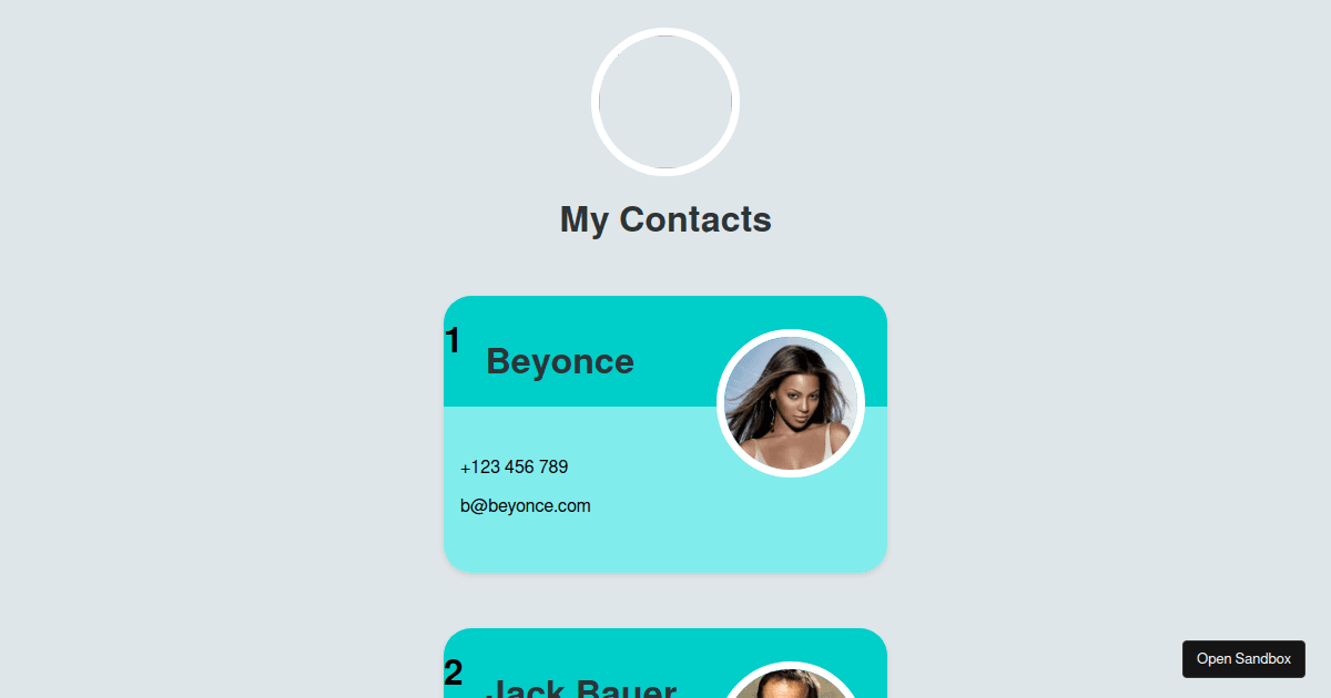react-props-practice - Codesandbox