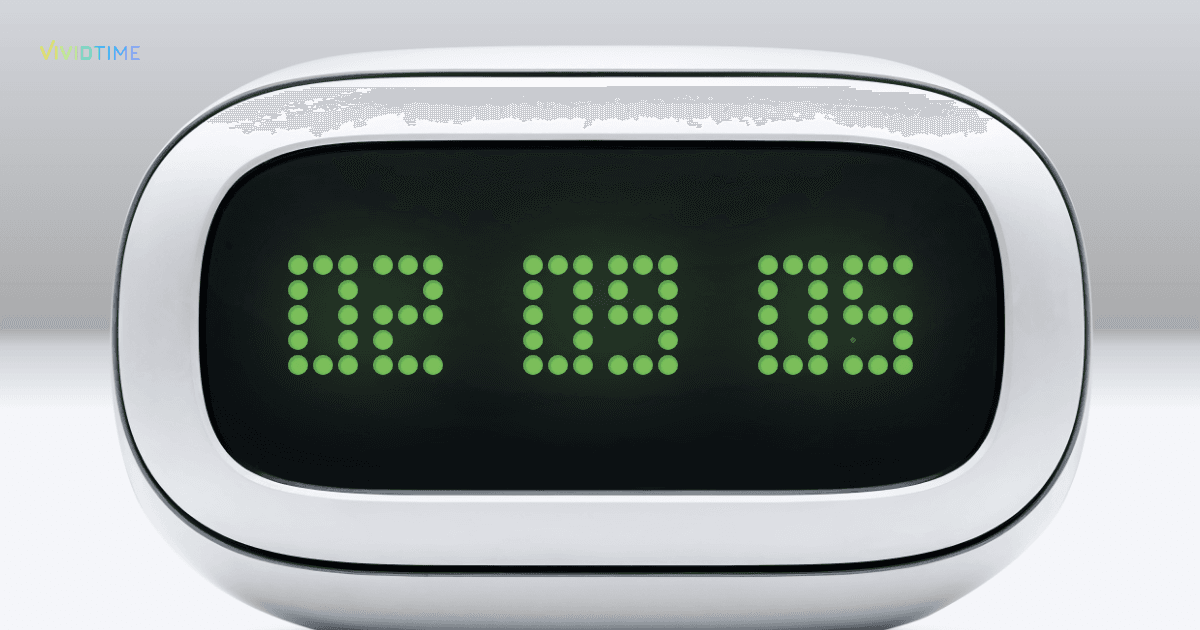 React Custom Dots Clock - vividtime.app - Codesandbox