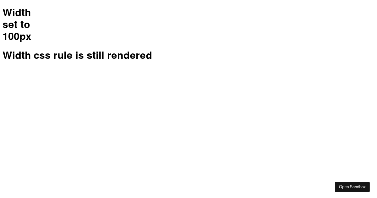 Emotion issue template (forked) - Codesandbox