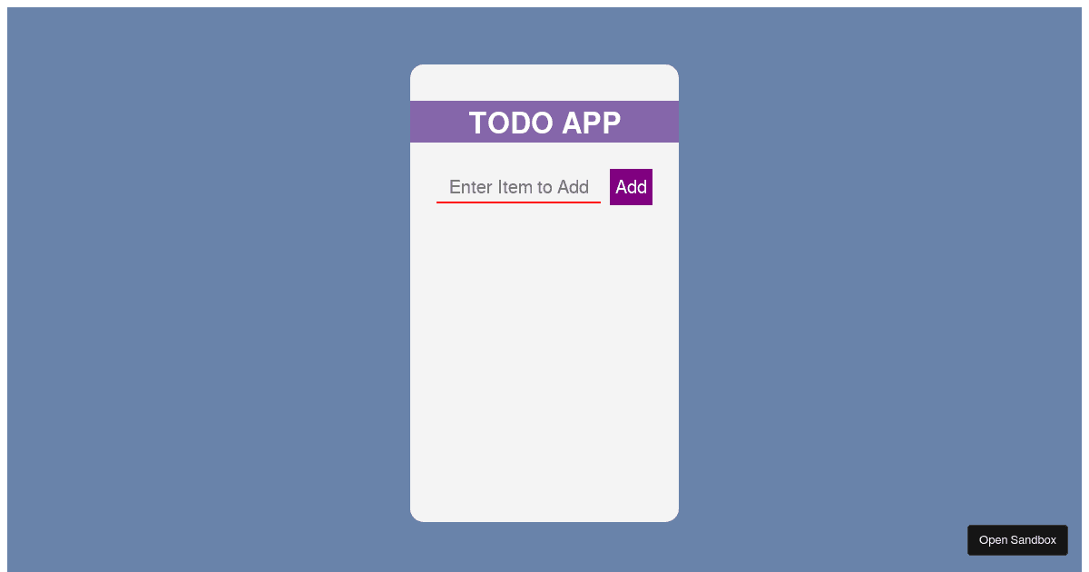 Ajit-tiwari/TODO-App-ReactJS - Codesandbox