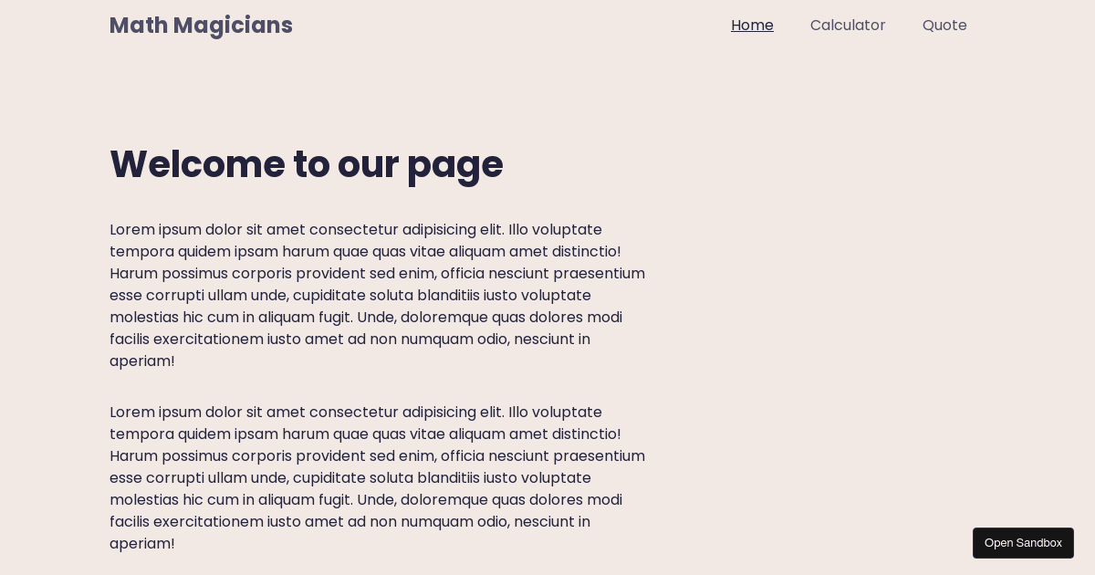 math-magician - Codesandbox