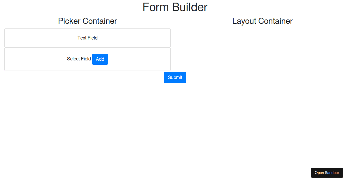 react-hook-form-builder-simple-test - Codesandbox