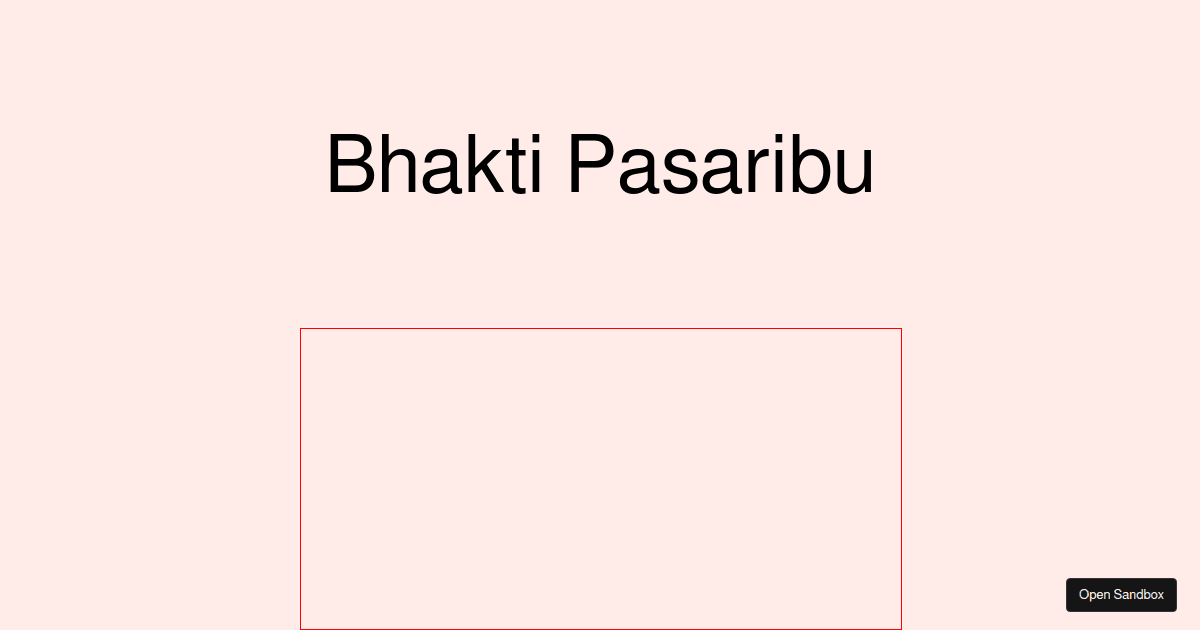 Pasaribu - Codesandbox