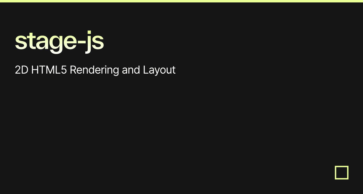 stage-js - Codesandbox