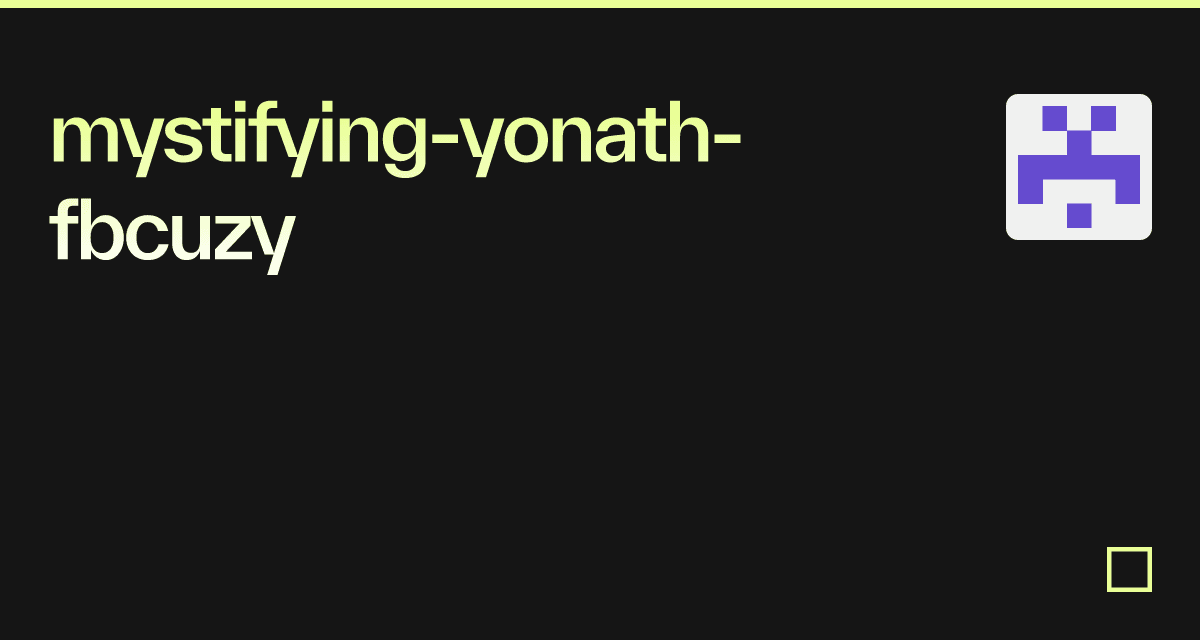 mystifying-yonath-fbcuzy - Codesandbox
