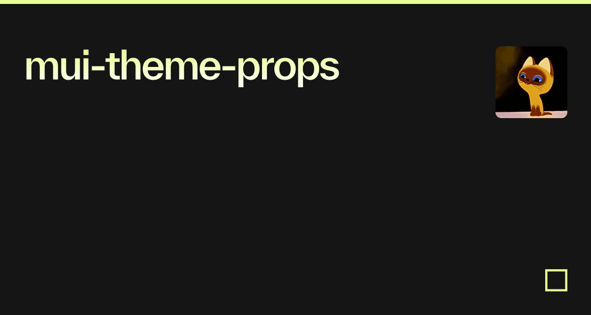 mui-theme-props - Codesandbox
