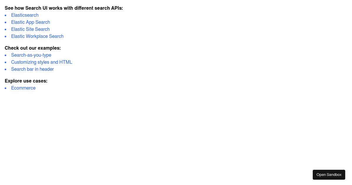search-ui-examples - Codesandbox