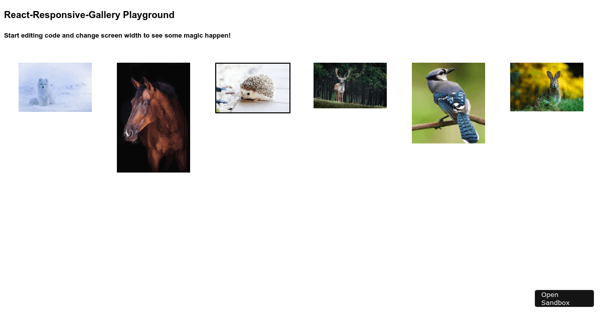 react-responsive-gallery-playground (forked) - Codesandbox