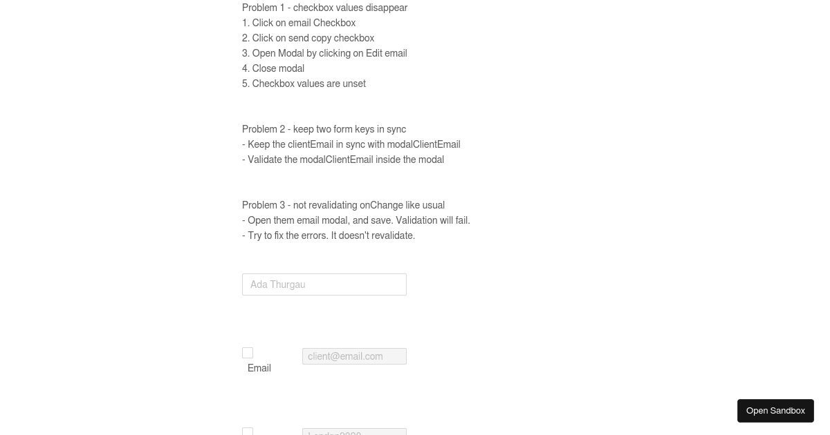 React Hook Form - useForm Template - Codesandbox React Hook Form - useForm Template - Codesandbox