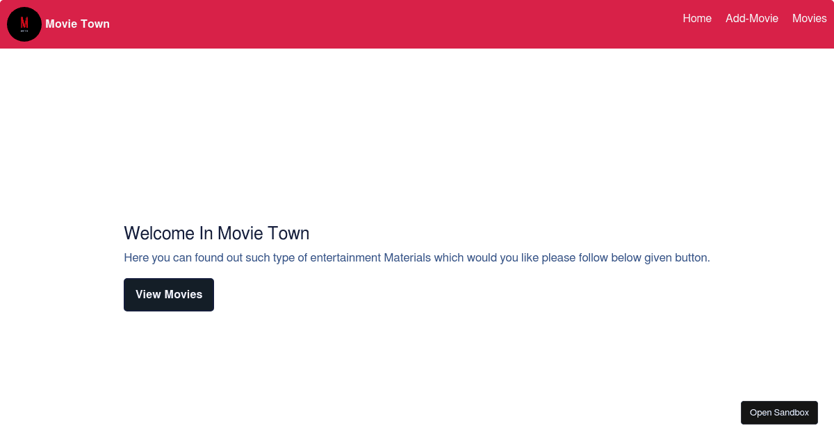 movie-town - Codesandbox