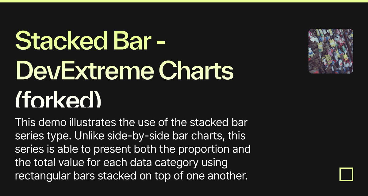 Stacked Bar - DevExtreme Charts (forked) - Codesandbox