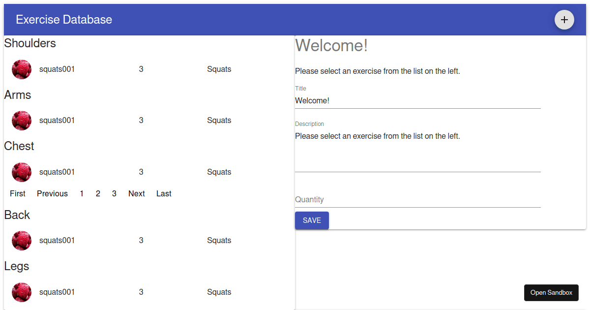 React Django Forked Codesandbox