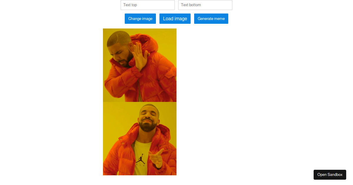 react-meme-generator-ts - Codesandbox