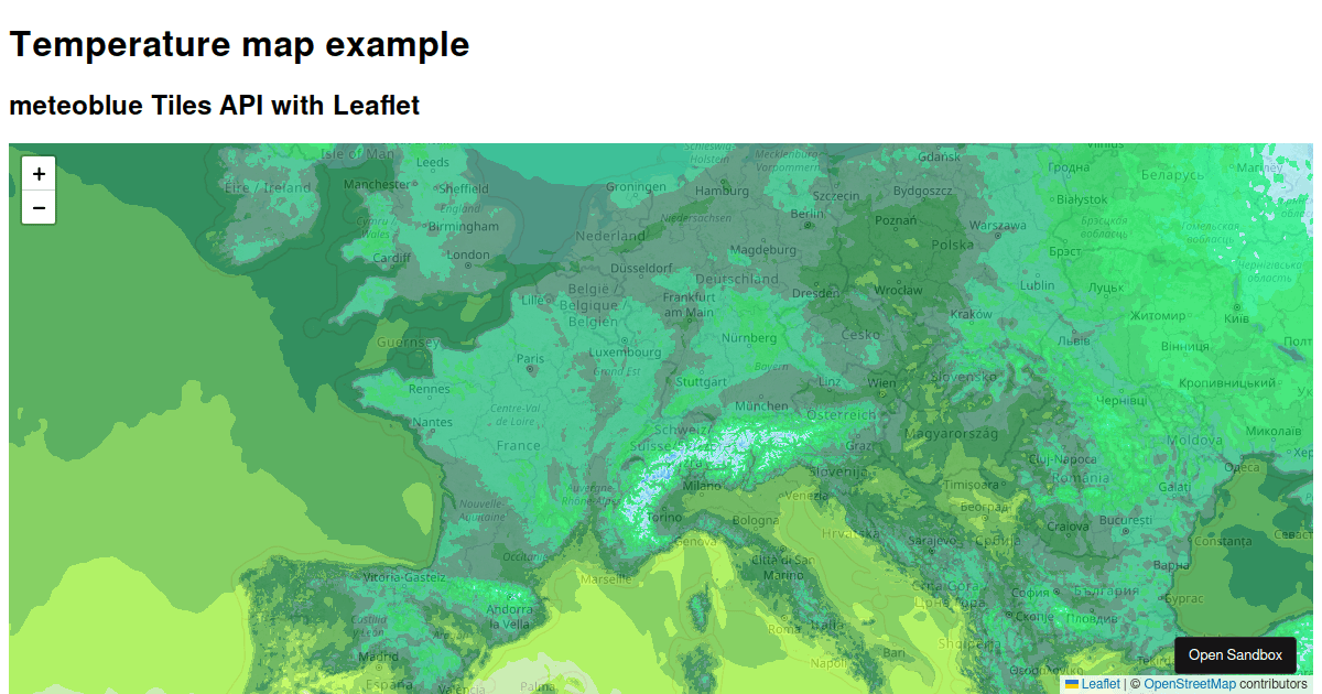 leaflet-temperature-map-example - Codesandbox