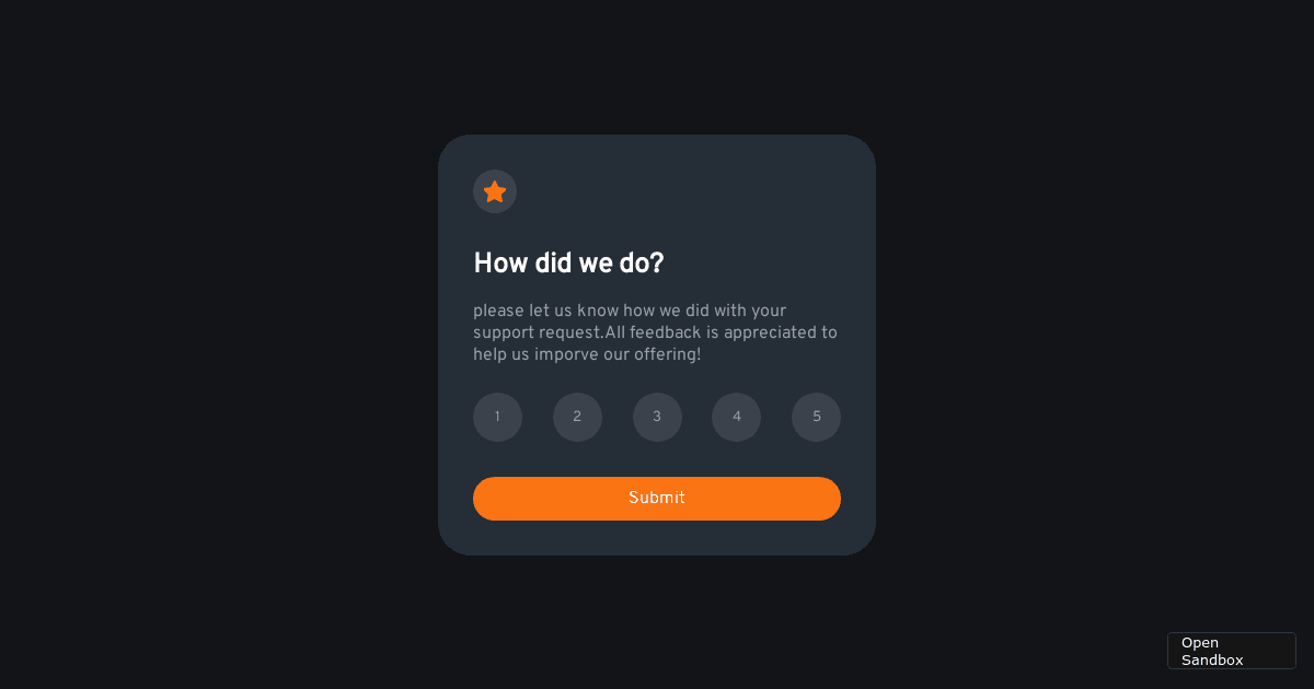 vanilla - Codesandbox