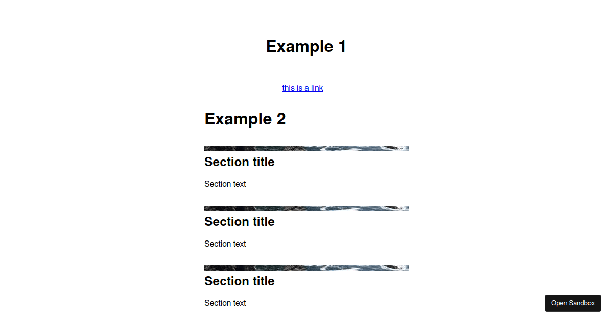 before-after example - Codesandbox