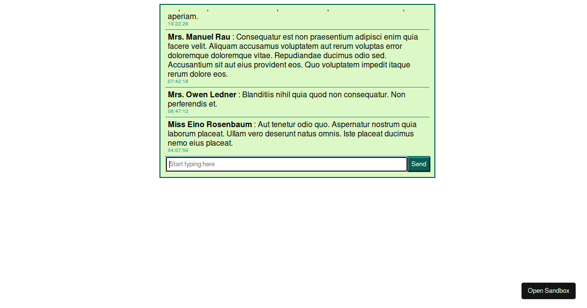 Senpiper-Assignment - Codesandbox